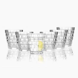 RCR / Glass ( Stack Set of 6 Tumblers 320 ml )